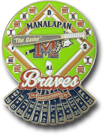Order Baseball Trading Pins - The Pin Creator
